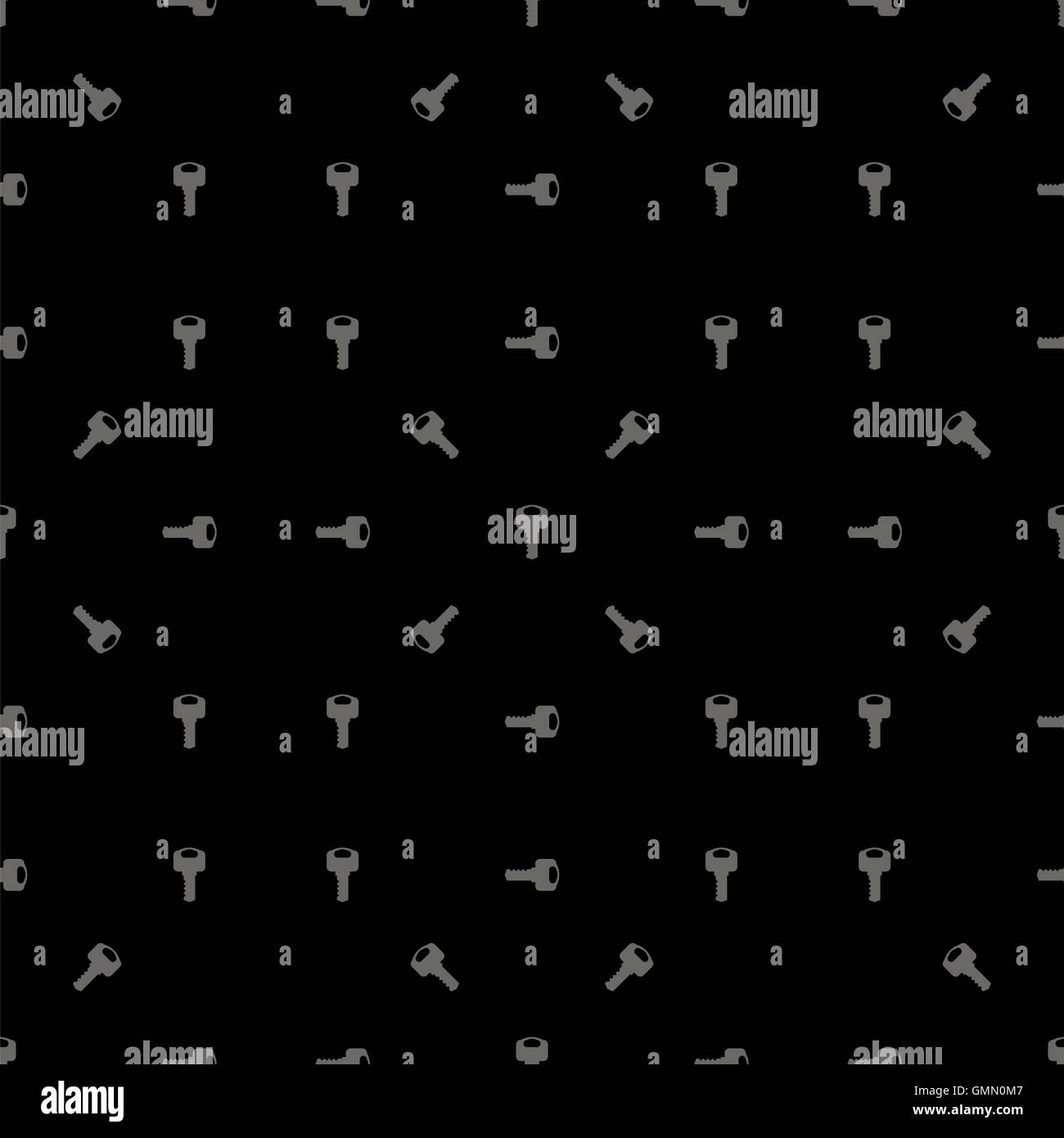 Seamless Grey Key Pattern Stock Photo - Alamy