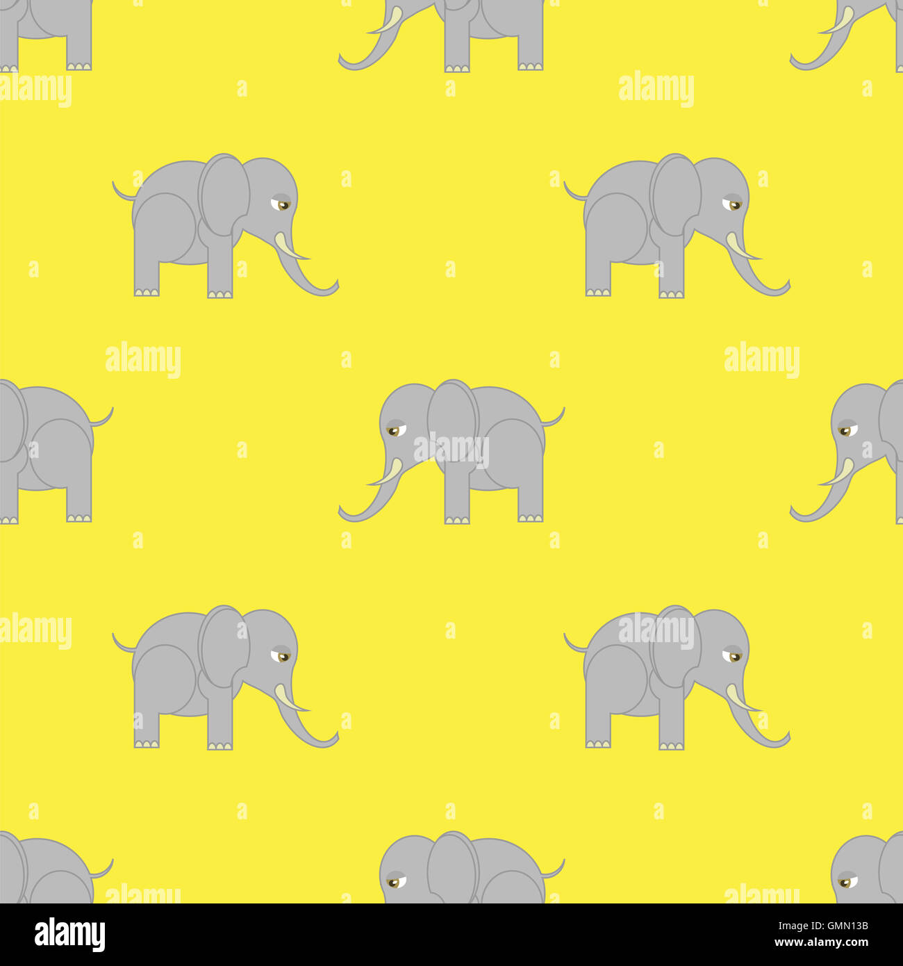 Elephant seamless pattern hi-res stock photography and images - Alamy