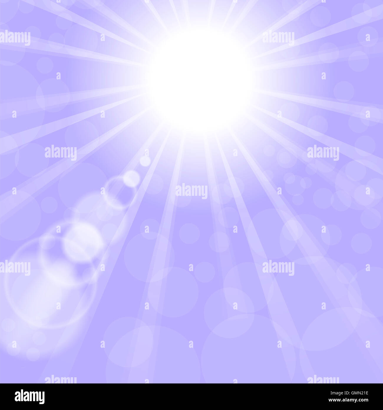 Abstract Sun Background. Blue Summer Pattern Stock Photo - Alamy