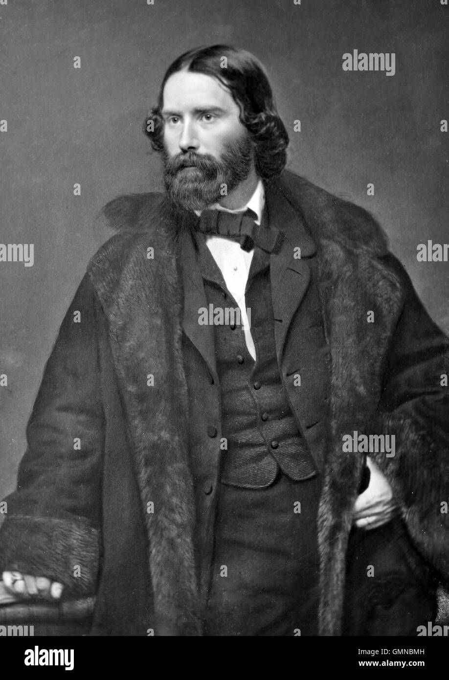 JAMES RUSSELL LOWELL (1819-1891) American poet and diplomat about 1860 ...