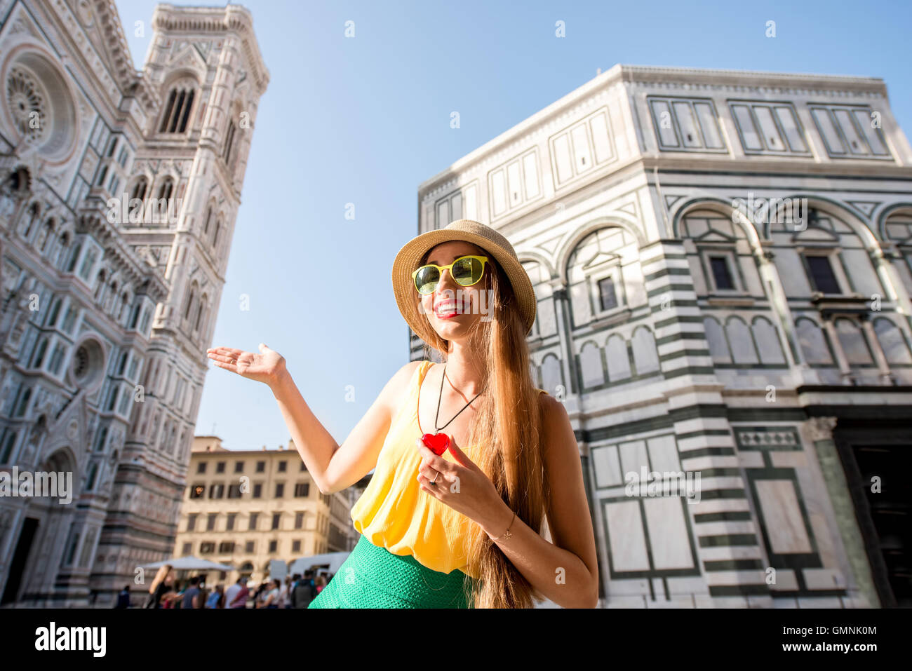 Yellow tower in florence hi-res stock photography and images - Alamy