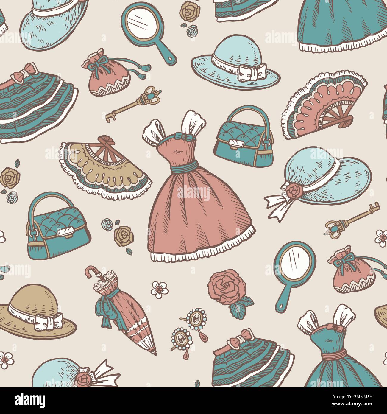 Earring illustration fashion Stock Vector Images - Alamy