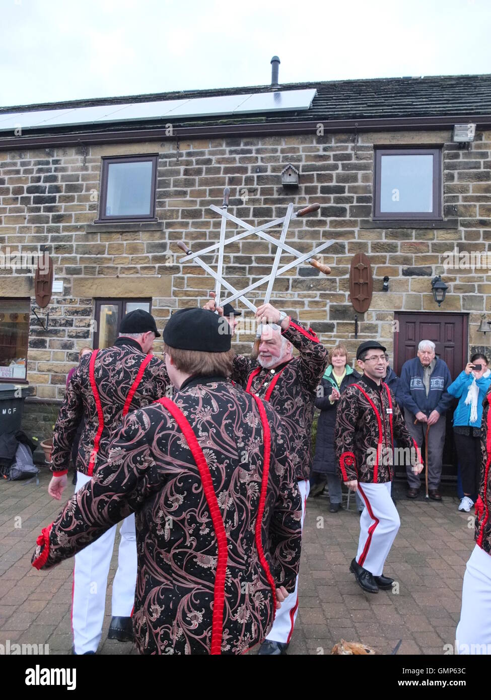 Grenoside Sword Dancers perform their annual 'Traipse' held during ...