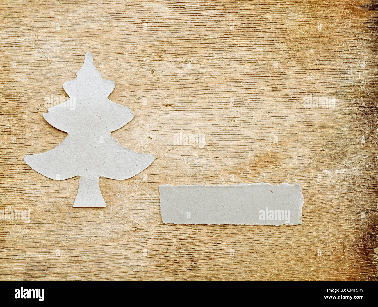 Rip paper card christmas tree hi-res stock photography and images - Alamy