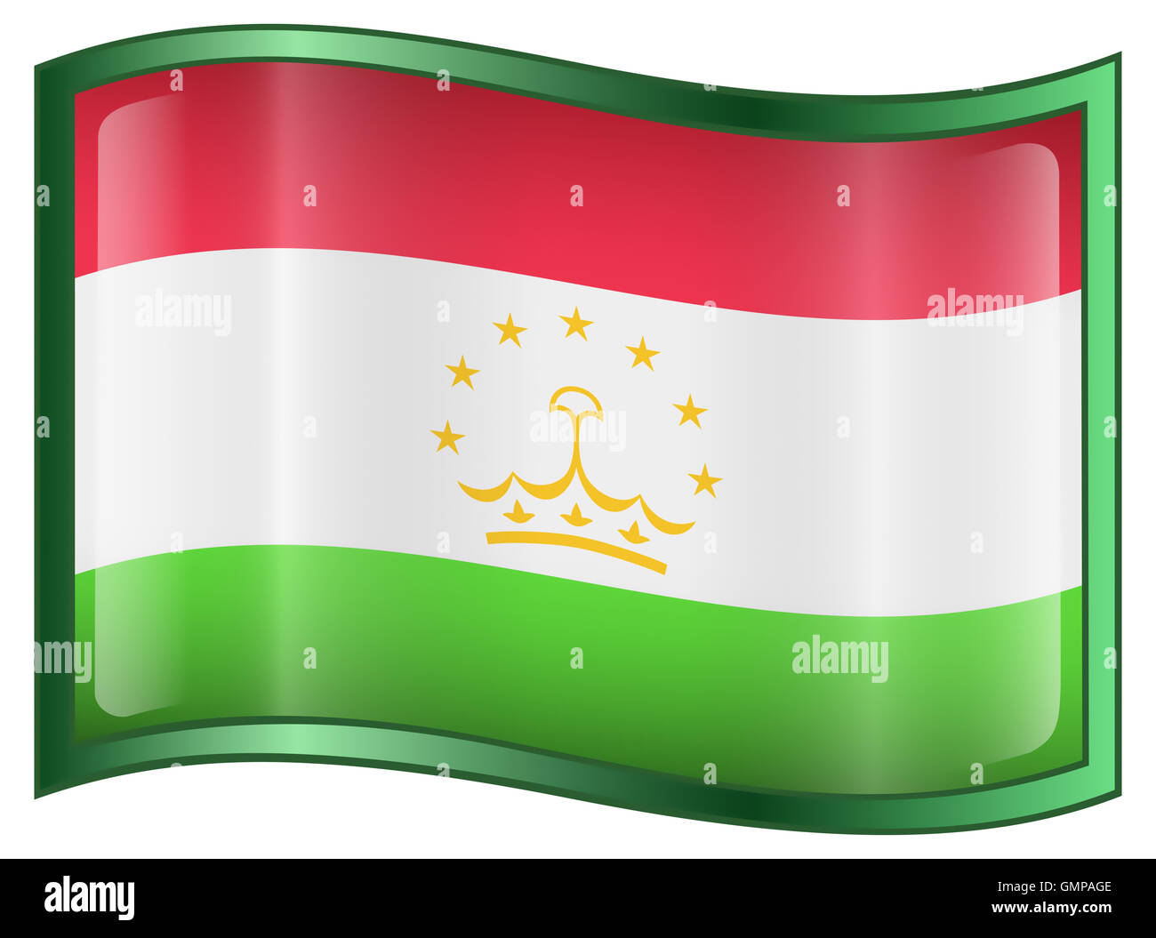 Flag of the republic of tajikistan hi-res stock photography and images ...