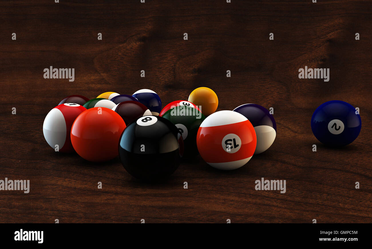 8 ball billiards hi-res stock photography and images - Alamy