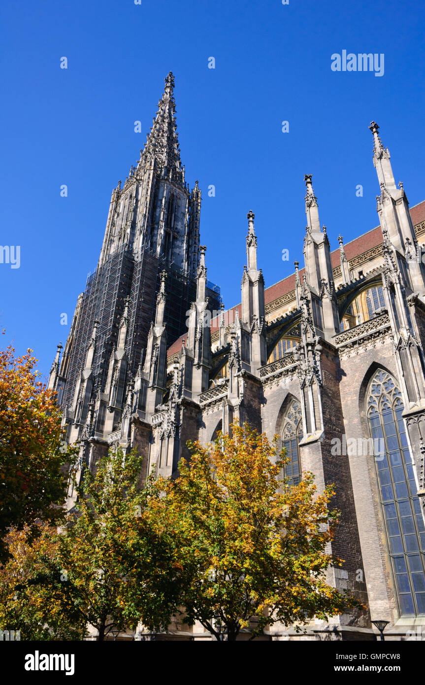Ulm cathedral spire hi-res stock photography and images - Alamy