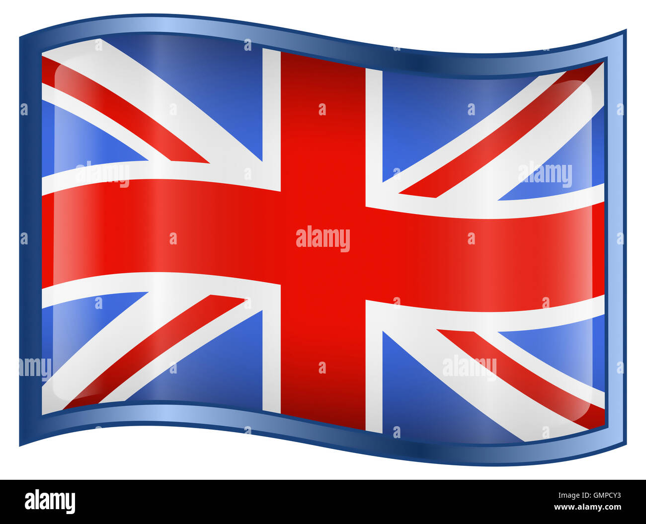 United Kingdom Flag Icon Stock Photo - Alamy