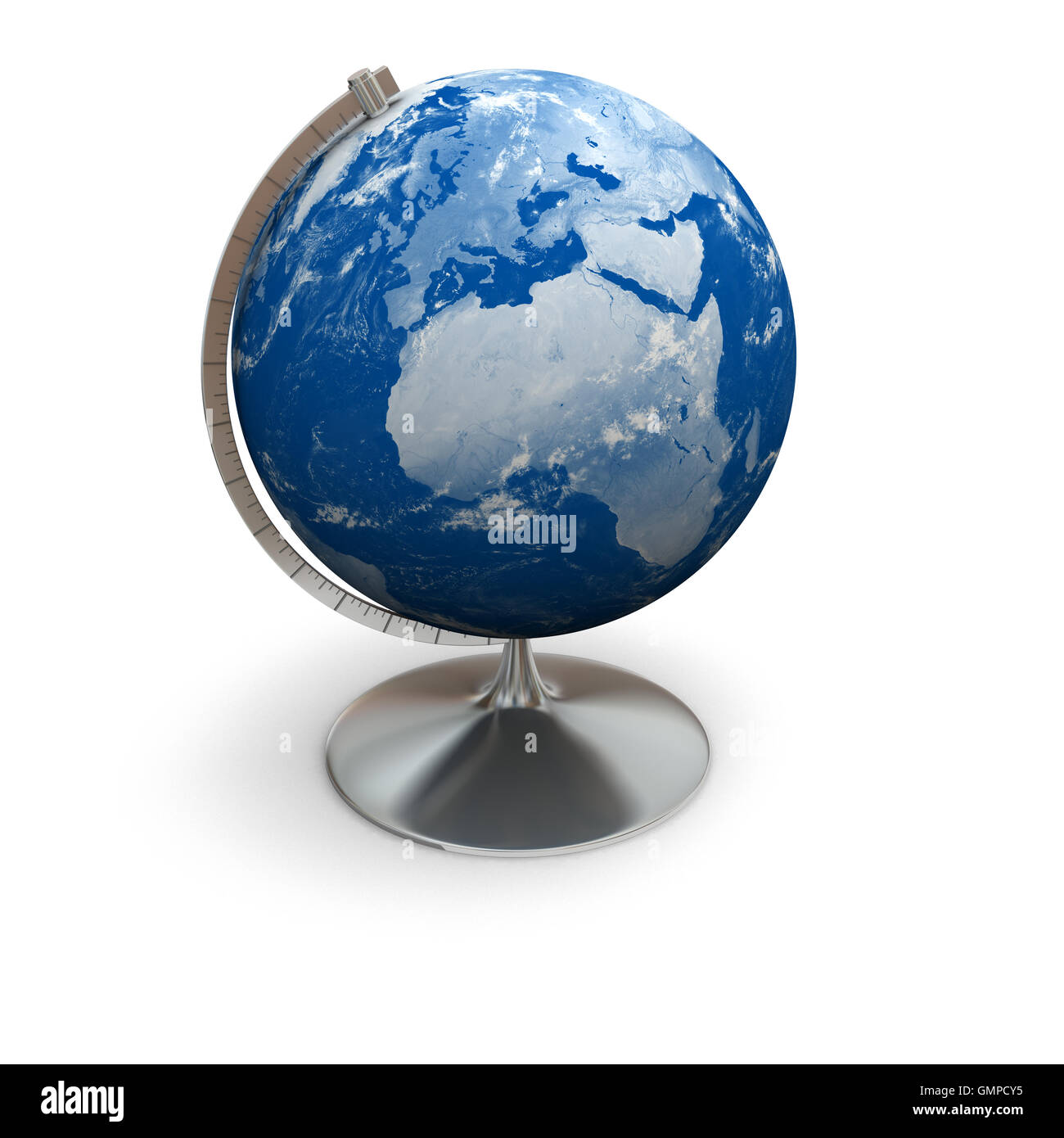 Map of blue earth Cut Out Stock Images & Pictures - Alamy