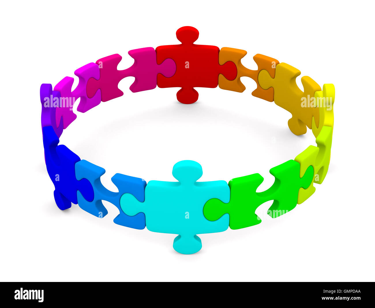 Color palette jigsaw puzzle hi-res stock photography and images - Alamy