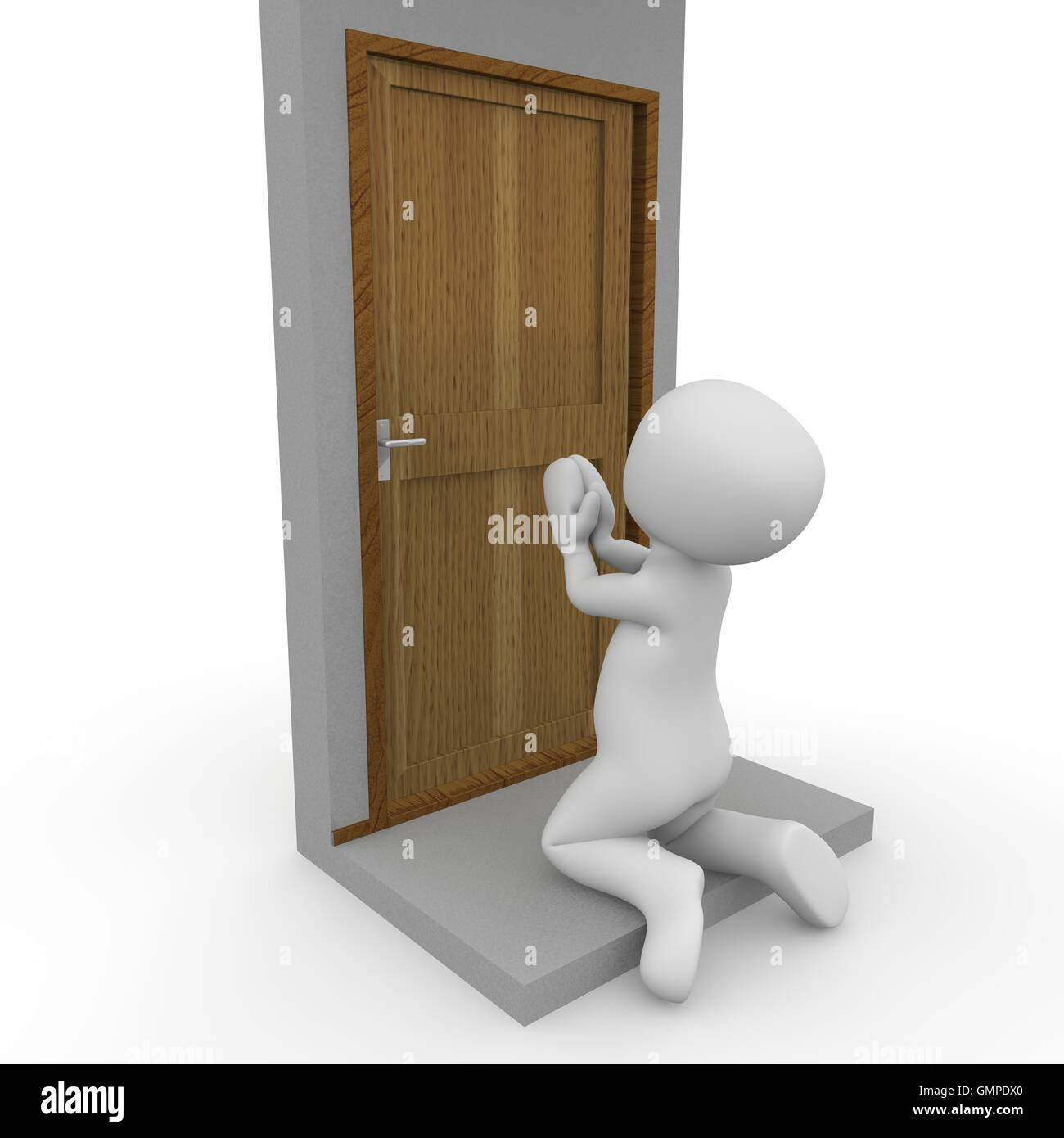 Let me in Stock Photo - Alamy