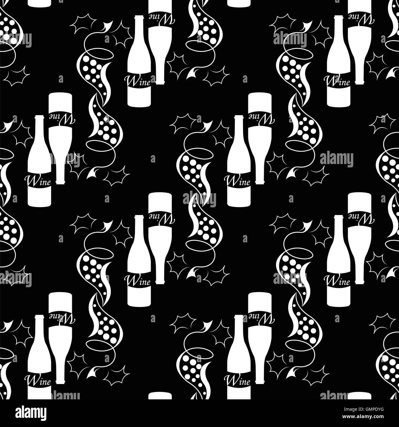 Vector fabric background pattern Black and White Stock Photos & Images ...