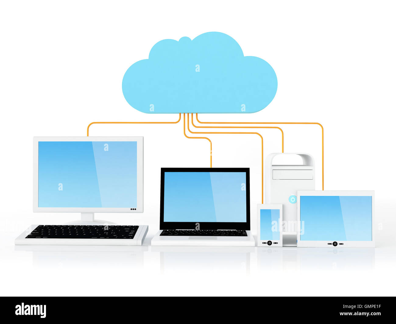Cloud Computing Concept Stock Photo - Alamy