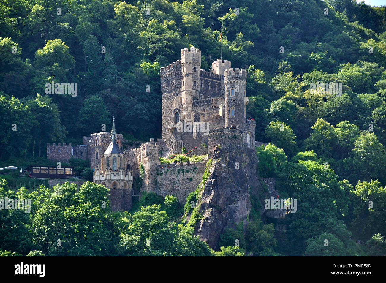 Burg rheinstein castle hi-res stock photography and images - Alamy