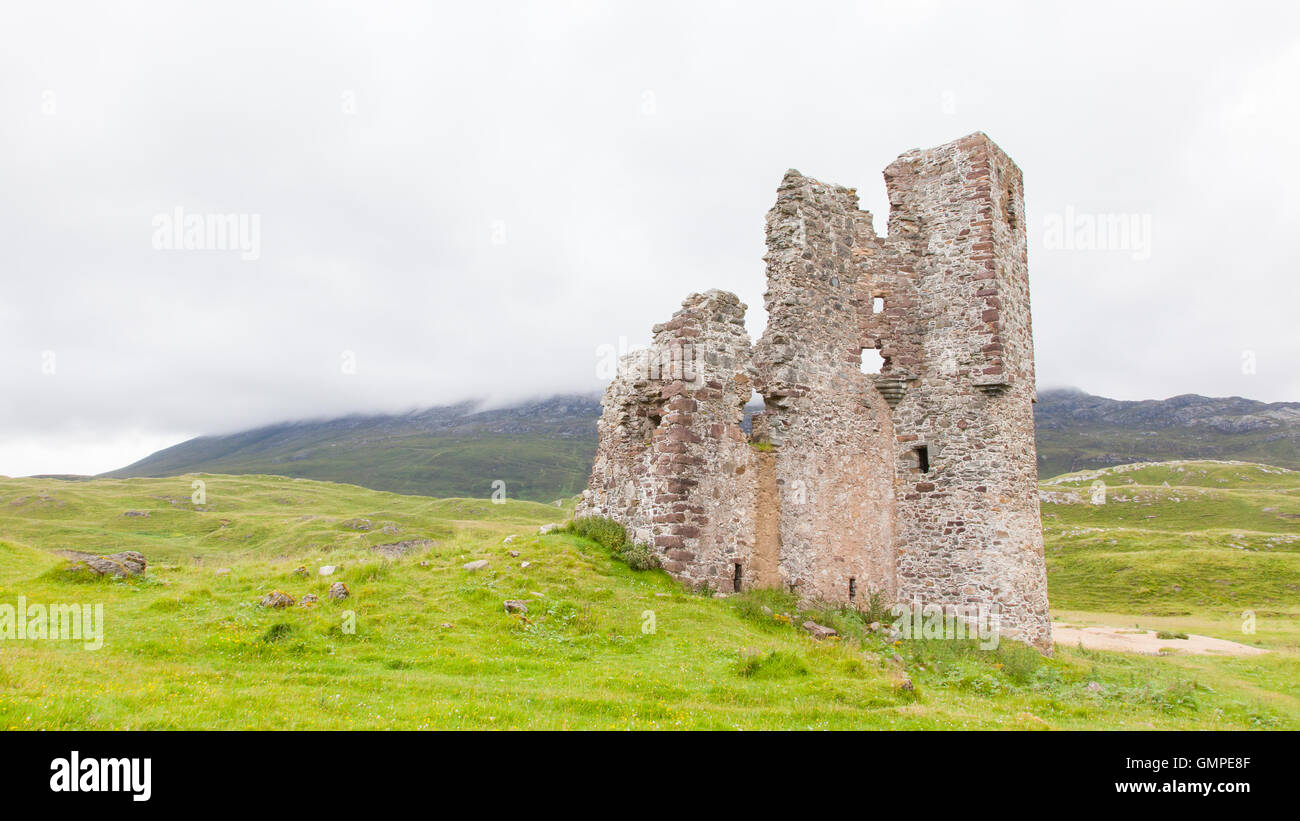 Ruins of an old castle Stock Photo - Alamy