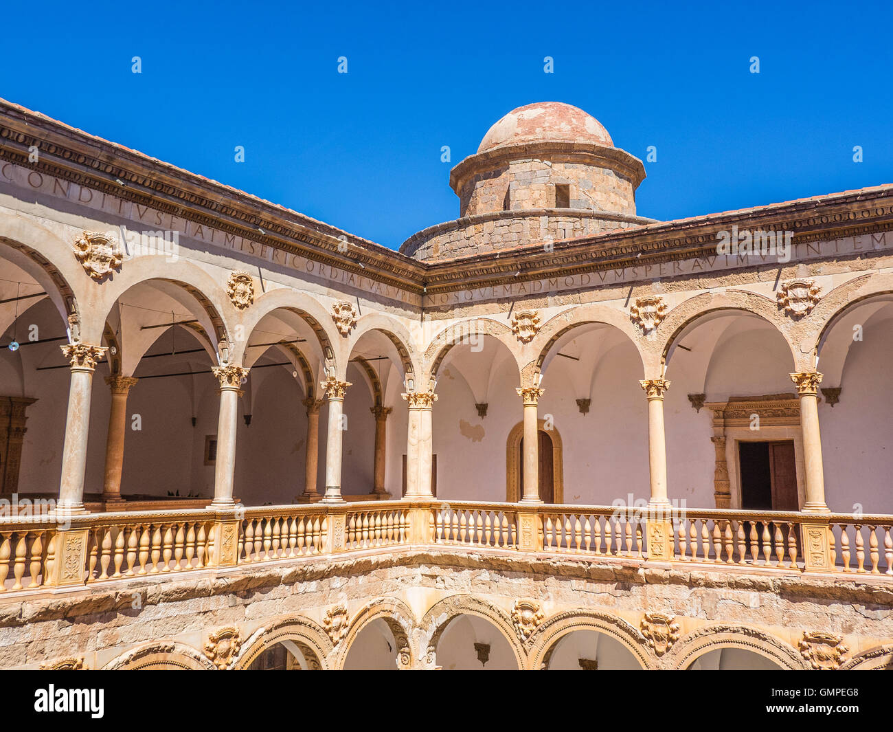 Interior Castillo de La Calahorra (Castle La Calahorra) is located in ...