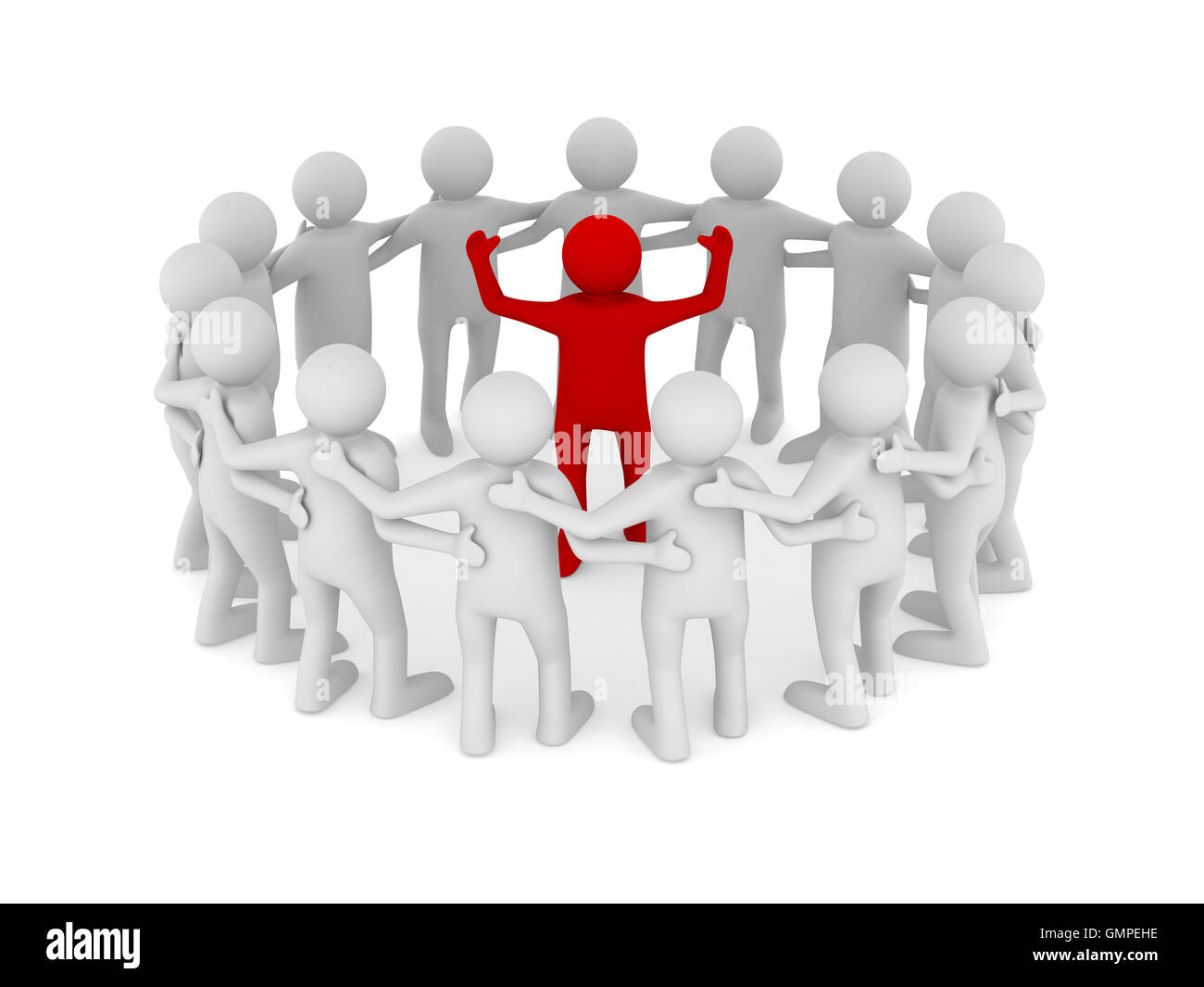 Leadership circle leader circle hi-res stock photography and images - Alamy
