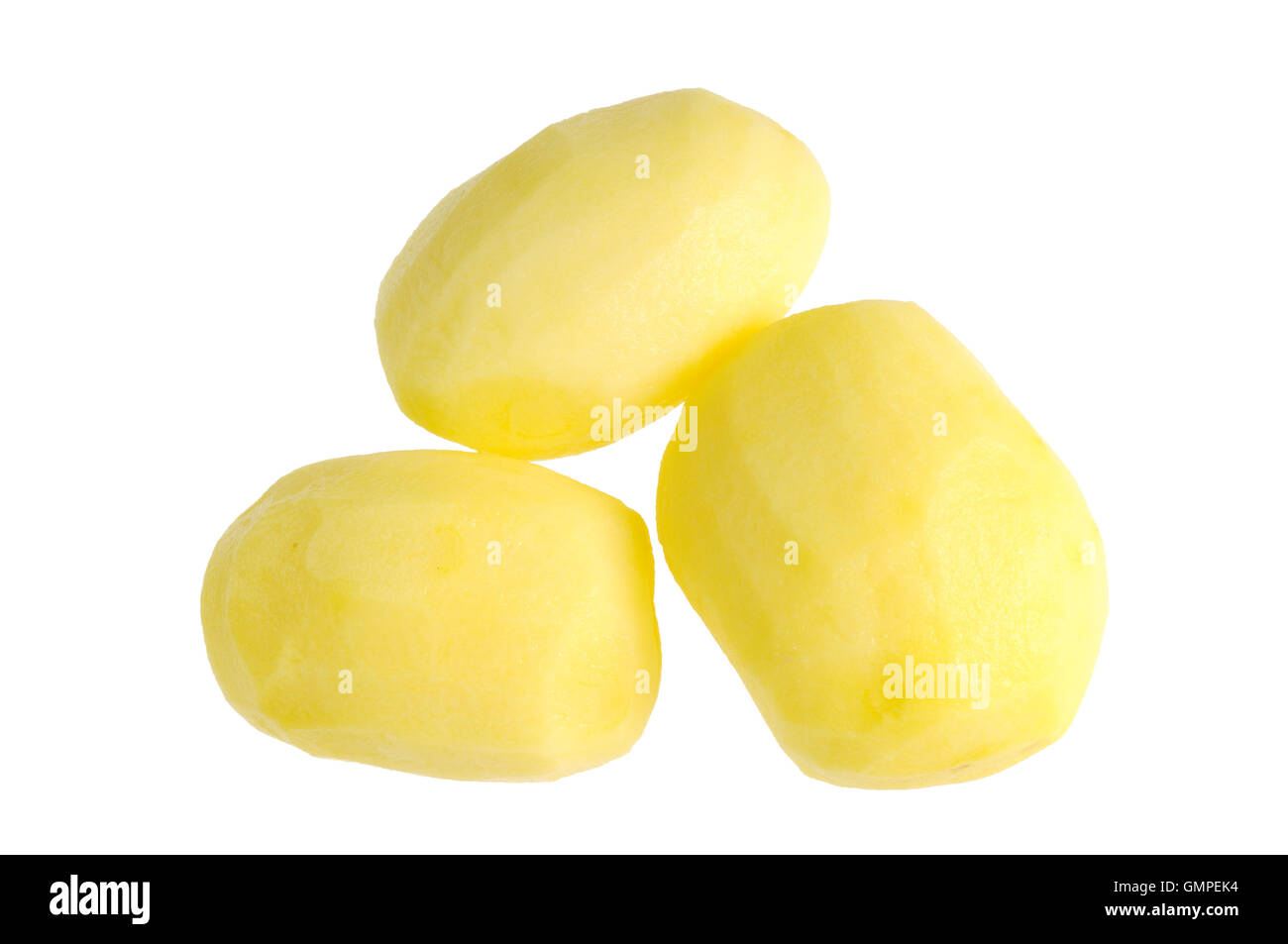 Fresh peeled potatoes Stock Photo - Alamy