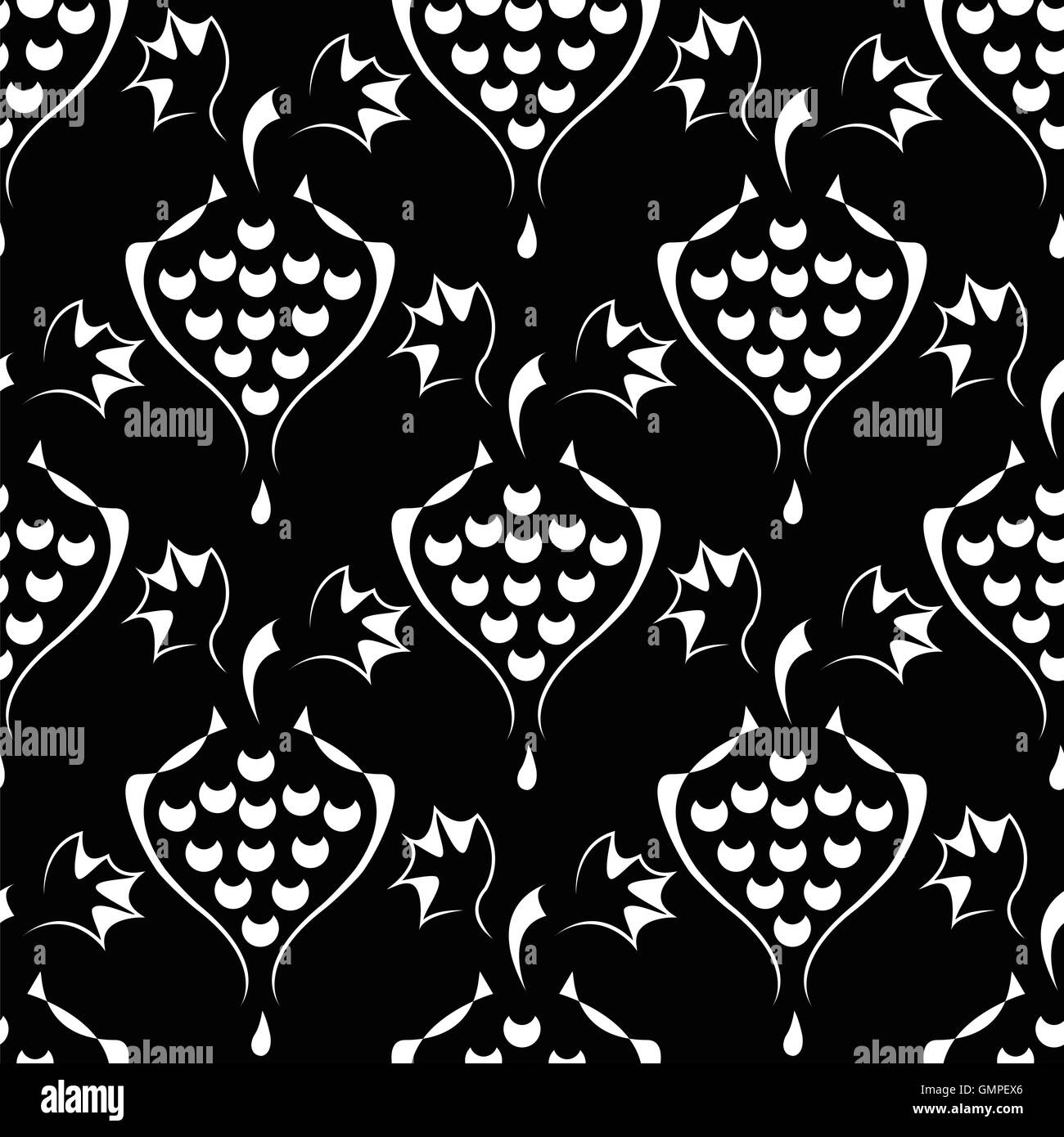 Vector fabric background pattern Black and White Stock Photos & Images ...