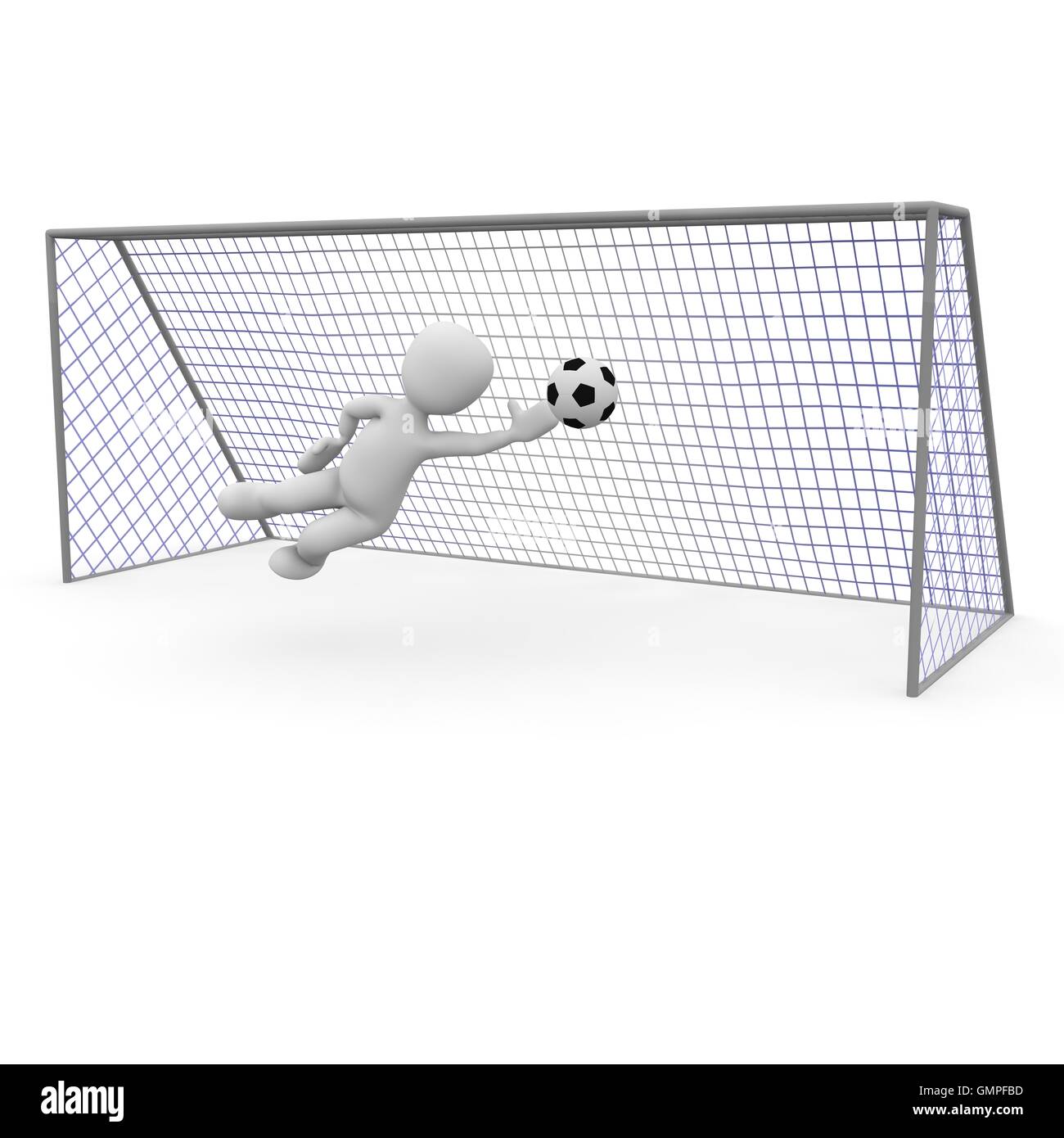 Goalkeeper perspective hi-res stock photography and images - Alamy