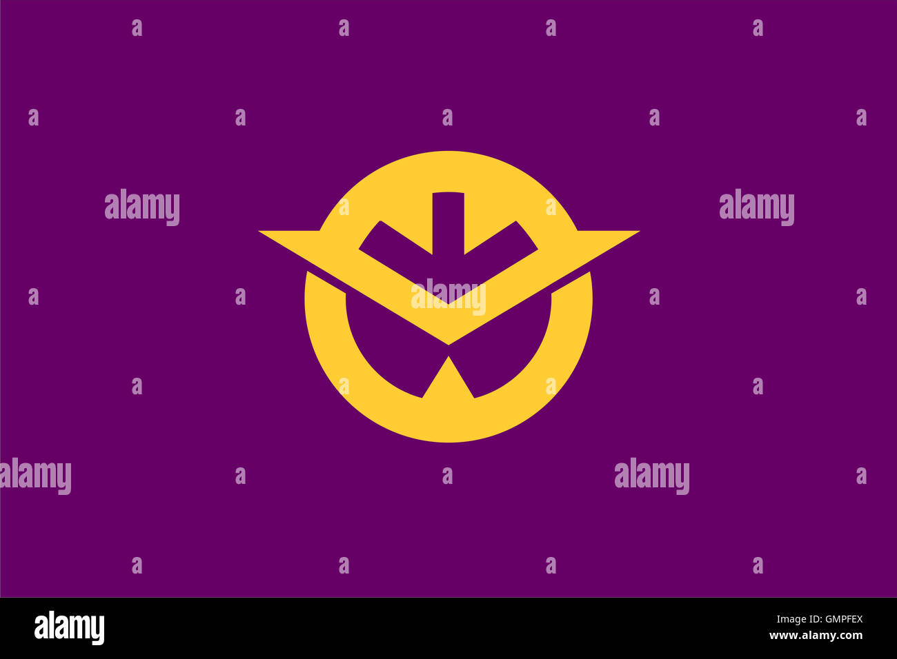 Okayama flag hi-res stock photography and images - Alamy