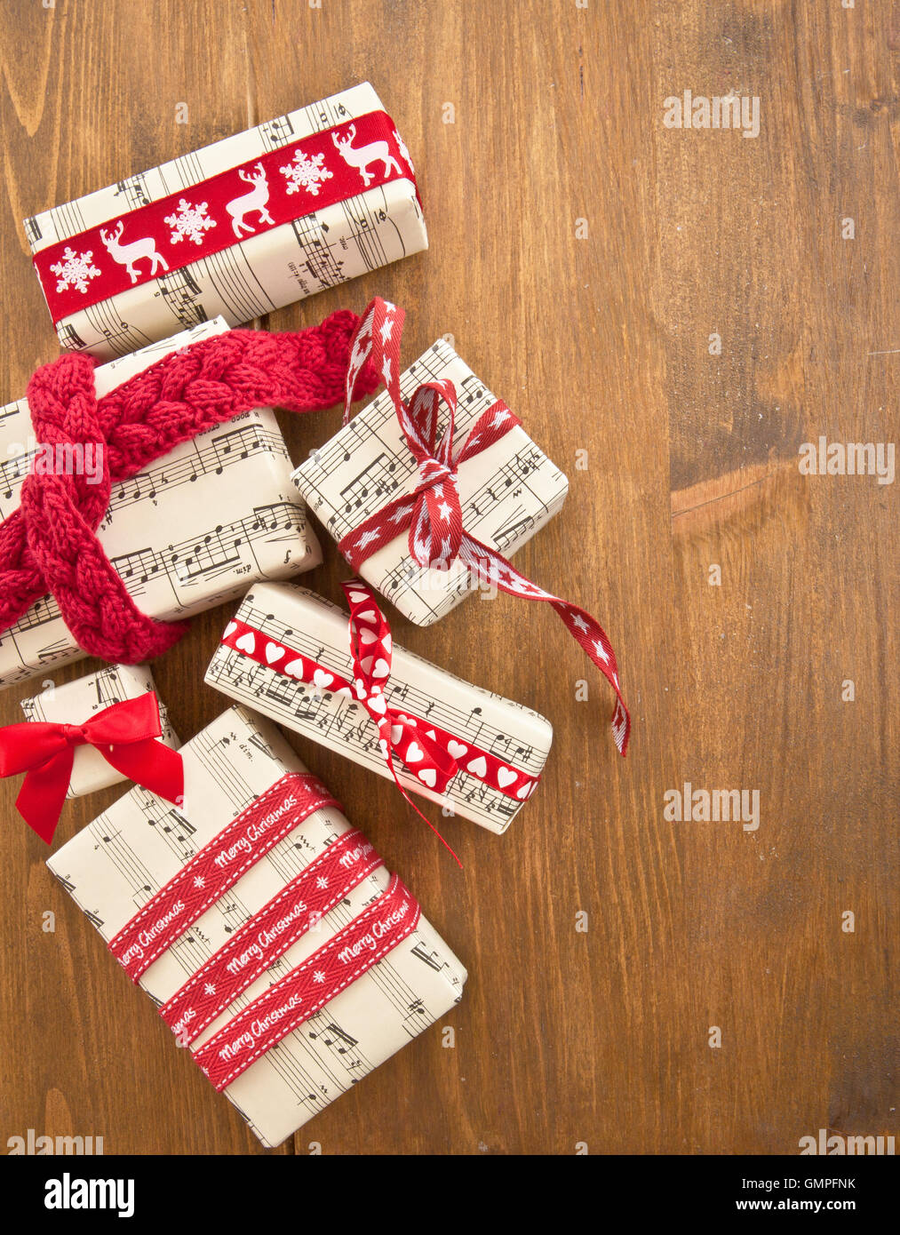 Little presents in boxes Stock Photo - Alamy