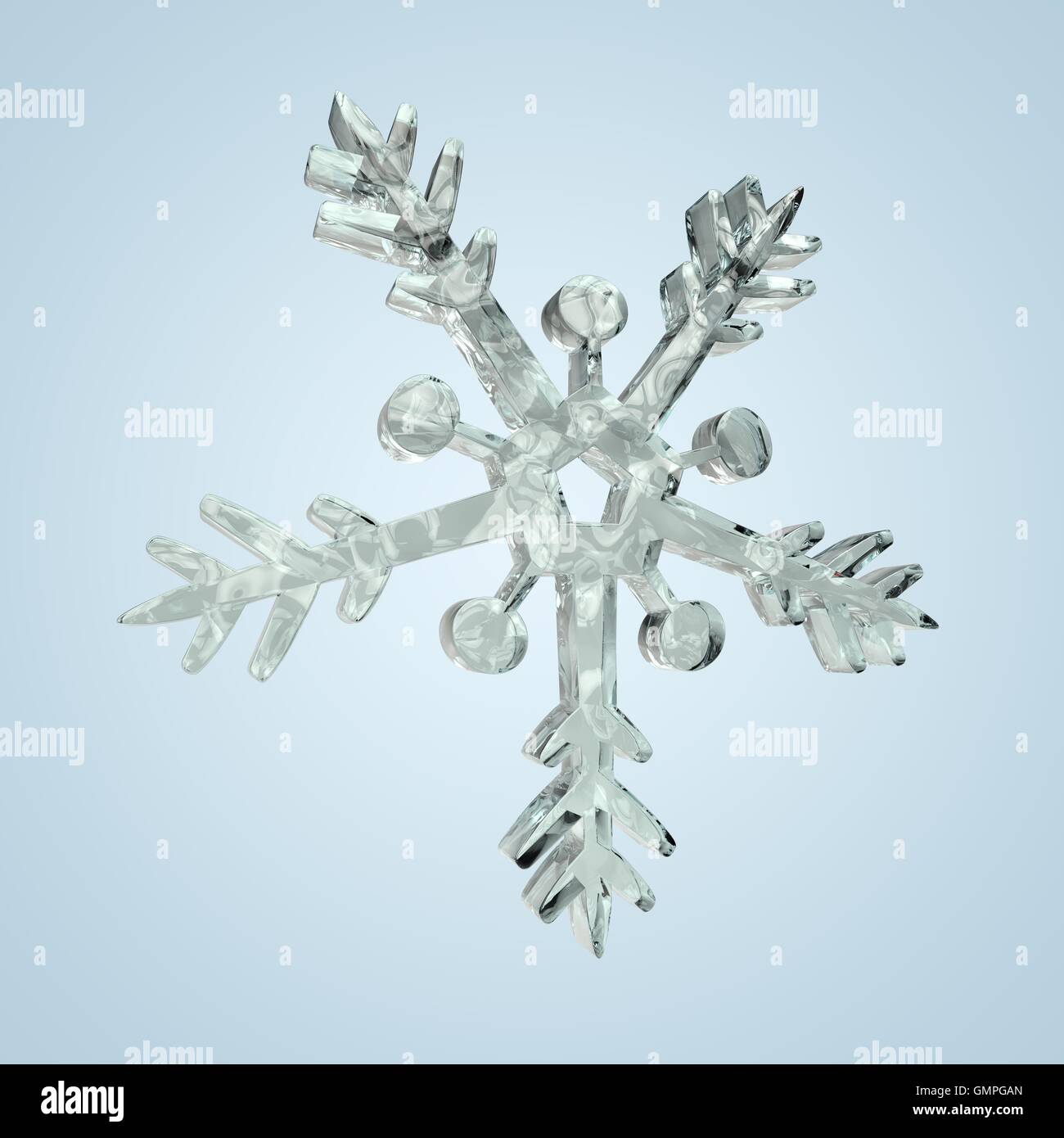 snow Crystal 6 Stock Photo - Alamy