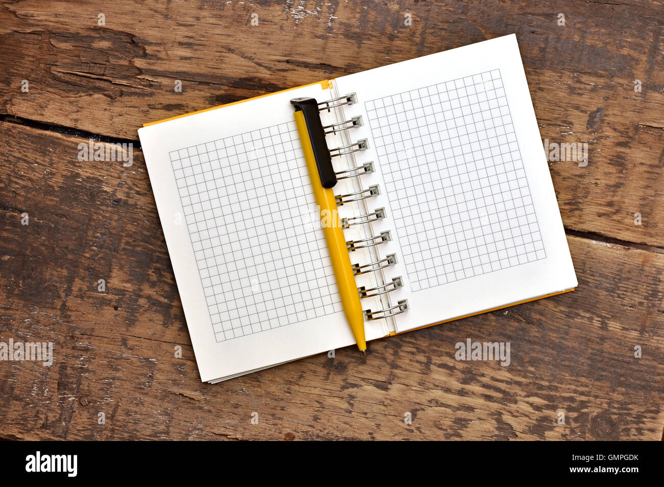 blank sheet of paper on the table Stock Photo - Alamy
