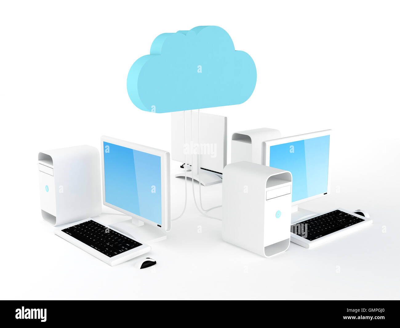 Cloud Computing Concept Stock Photo - Alamy