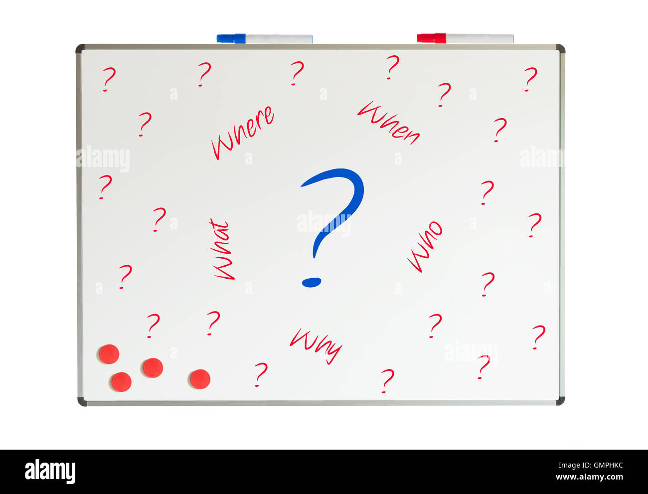 Teacher whiteboard diagram Cut Out Stock Images & Pictures - Alamy