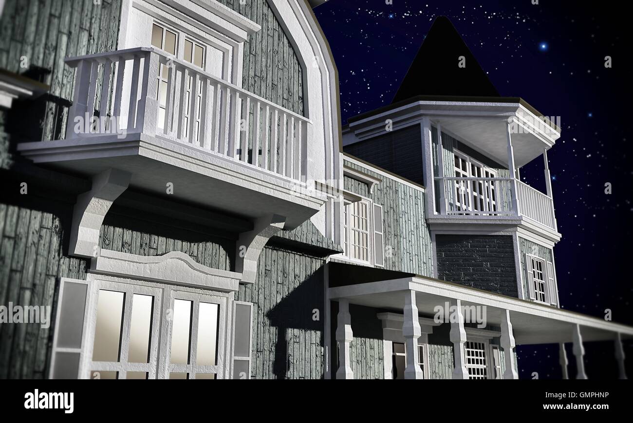 Ghost hunted hi-res stock photography and images - Alamy