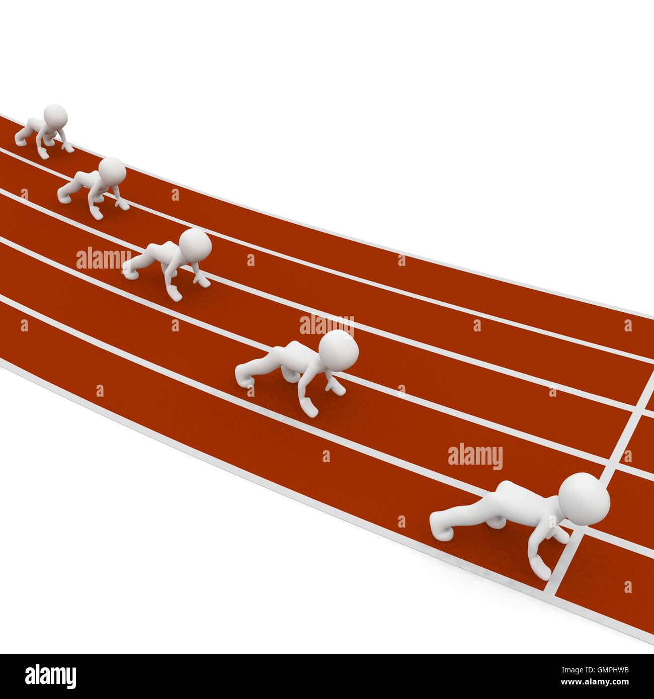 Relay sprinter starting block hi-res stock photography and images - Alamy