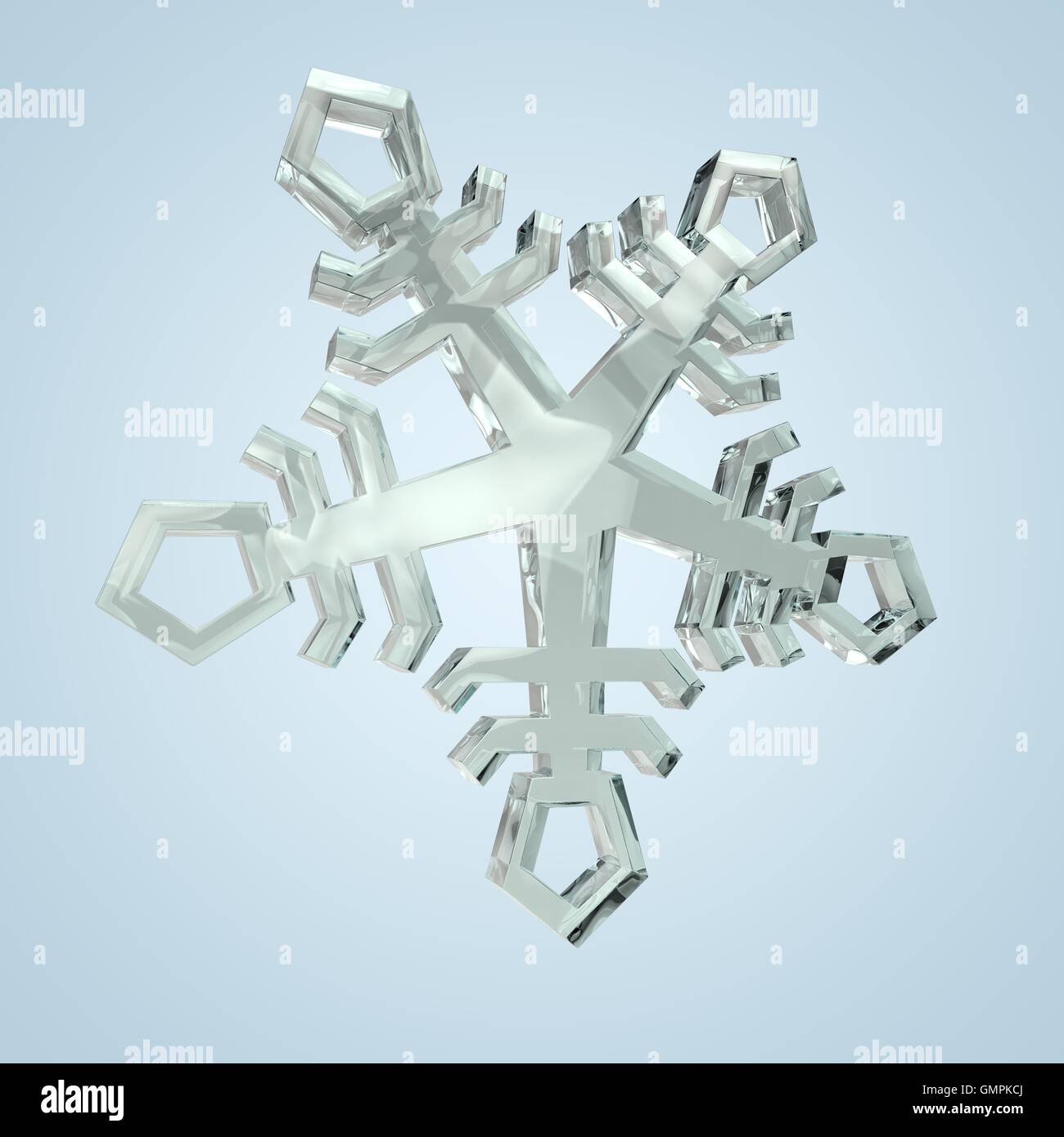 snow Crystal 7 Stock Photo - Alamy
