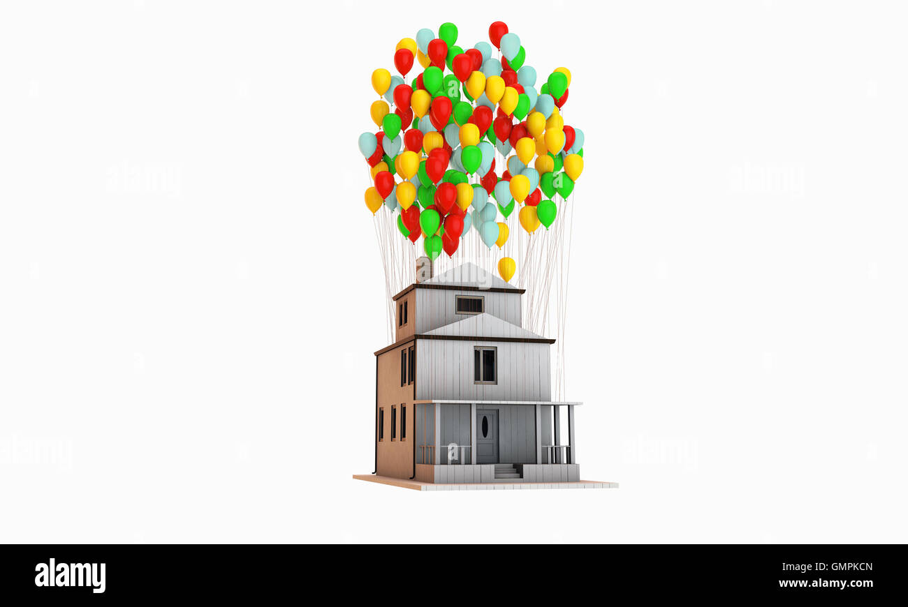 Flying illusion hi-res stock photography and images - Alamy