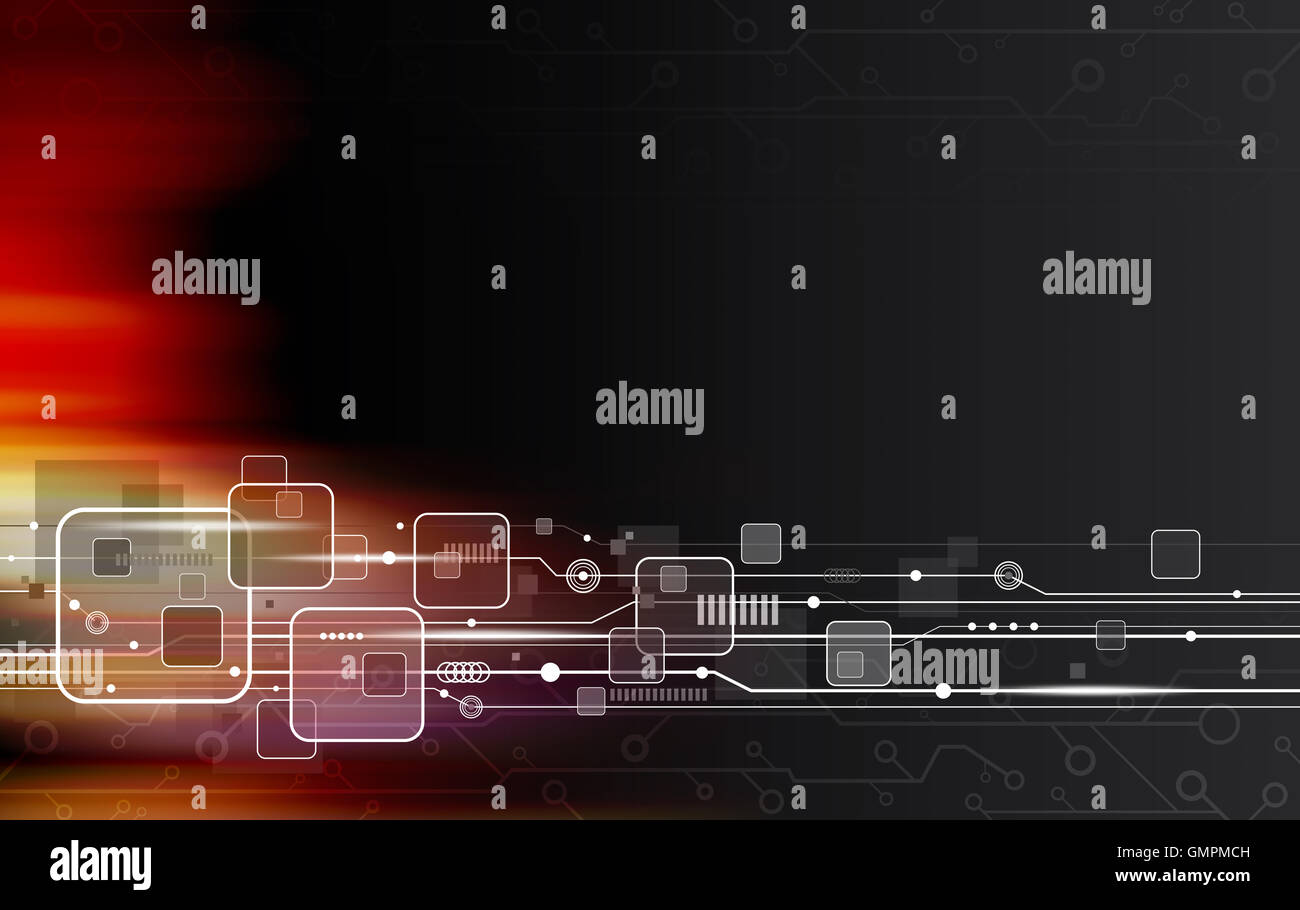 Technology background design Stock Photo - Alamy