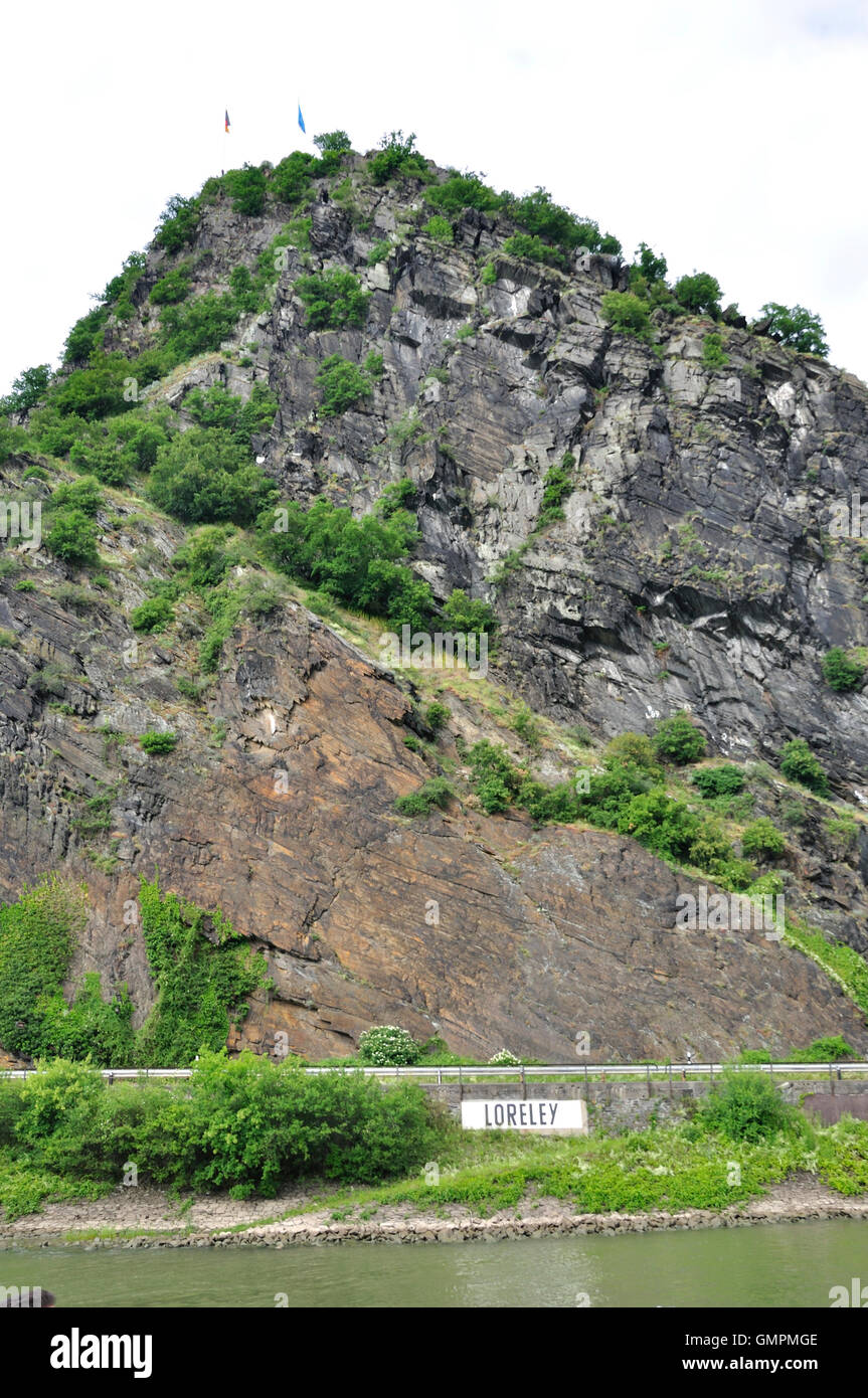 Rock of lorelei hi-res stock photography and images - Alamy