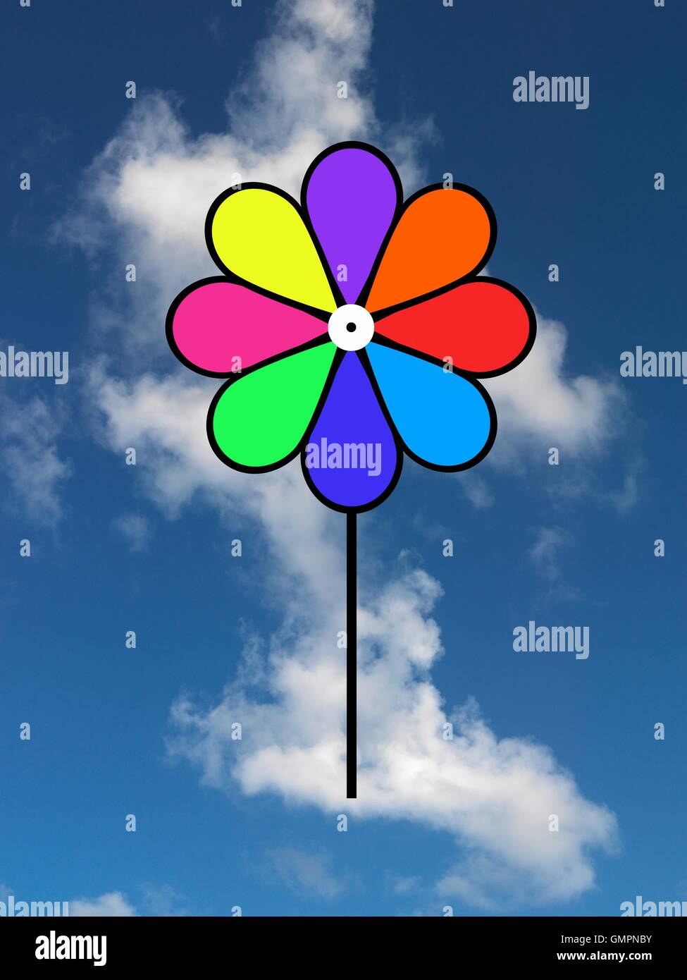 Green whirligig hi-res stock photography and images - Alamy