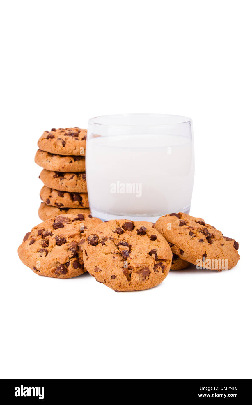 Cookies and milk Stock Photo - Alamy