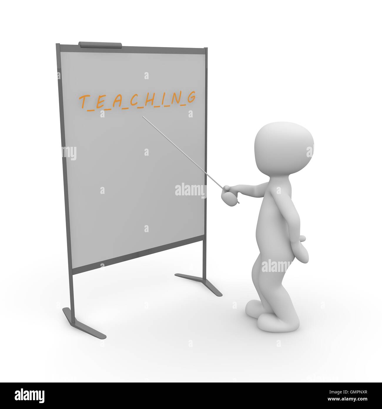 Teacher and stick Cut Out Stock Images & Pictures - Alamy