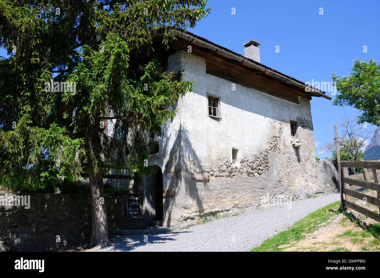 Heidi House in Maienfeld, Switzerland Stock Photo - Alamy