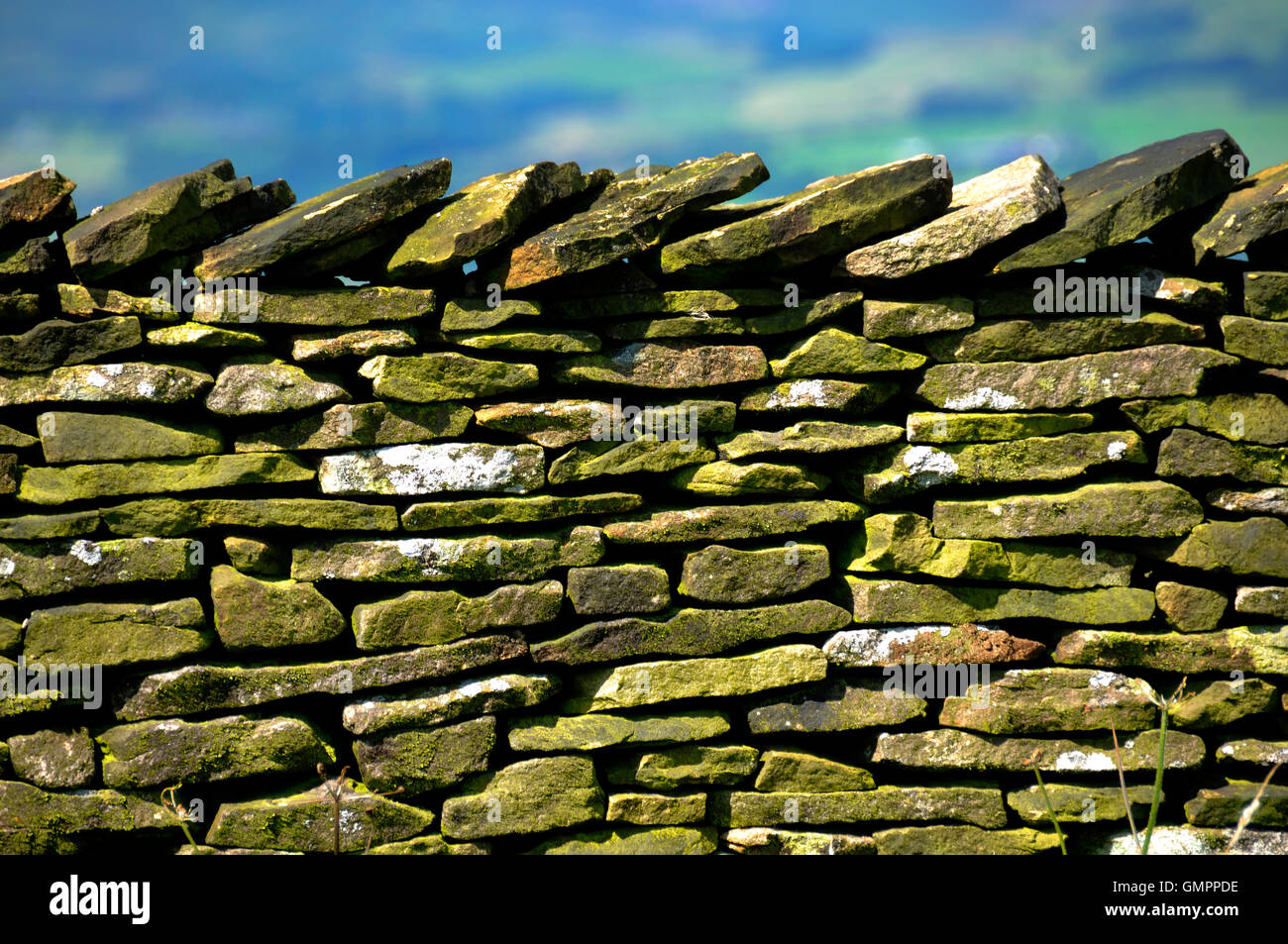 dry stone wall Stock Photo - Alamy