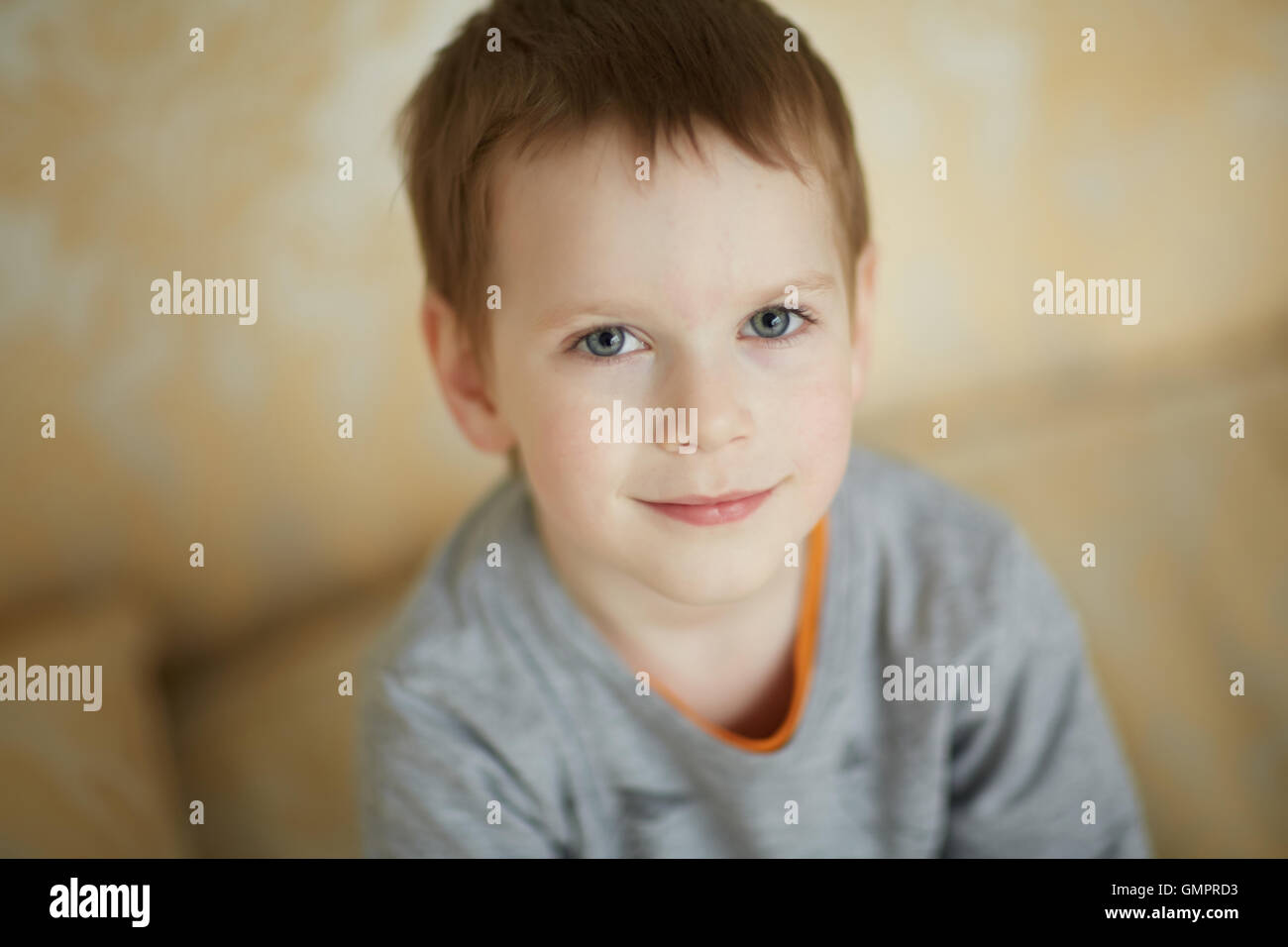 nice boy smiling Stock Photo - Alamy