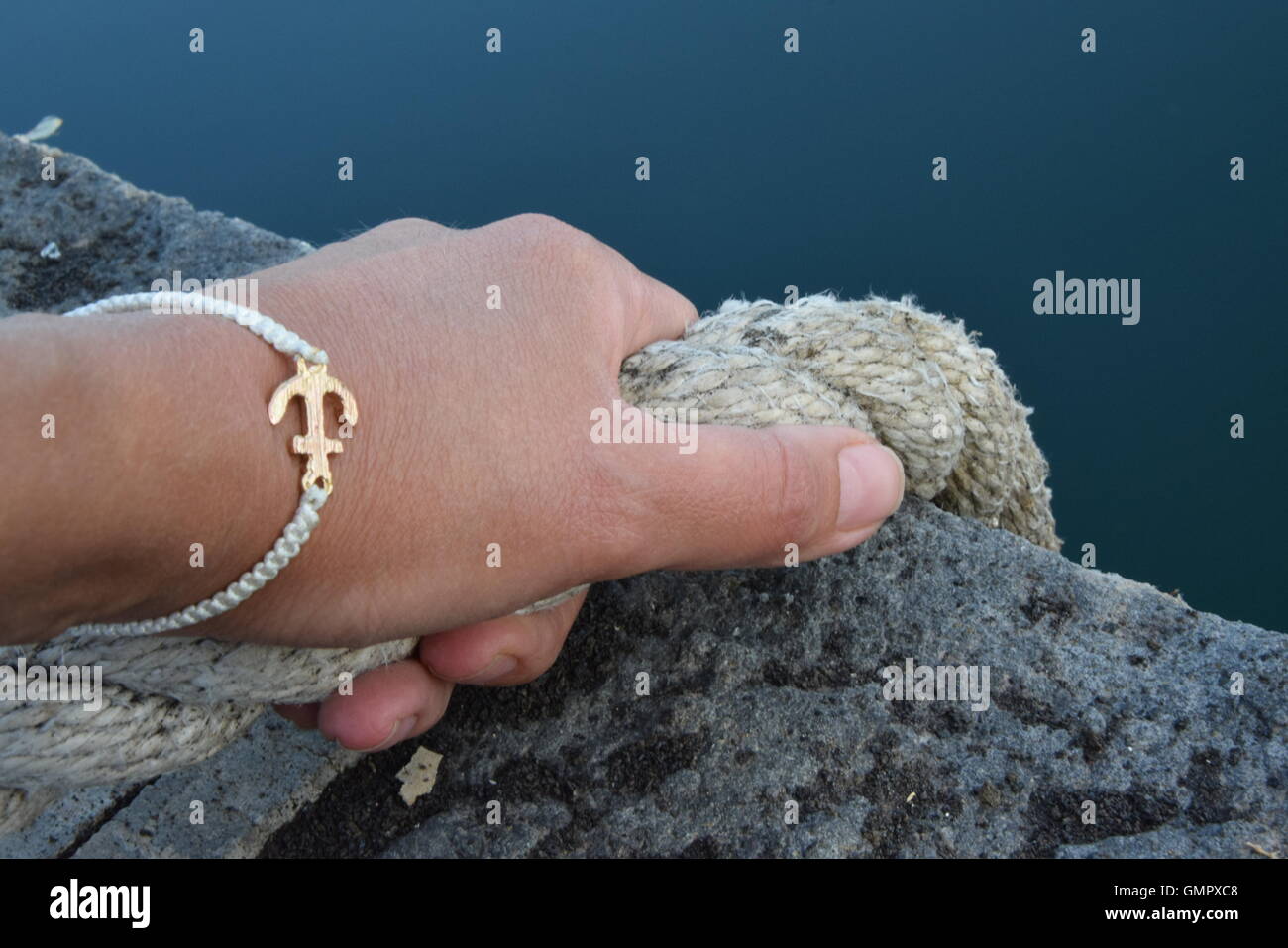 Anchor bracelet hi-res stock photography and images - Alamy