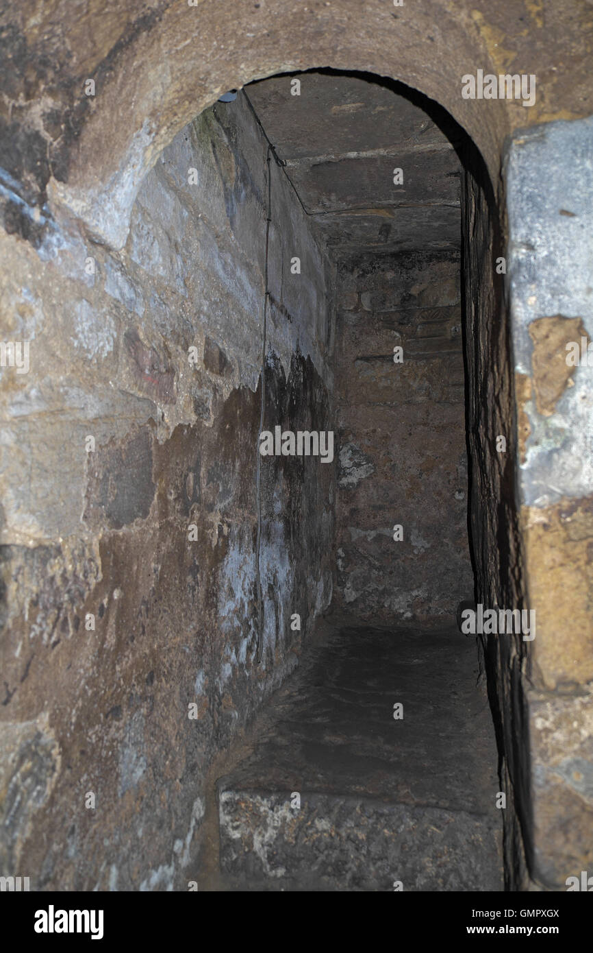 Hexham abbey crypt hi-res stock photography and images - Alamy