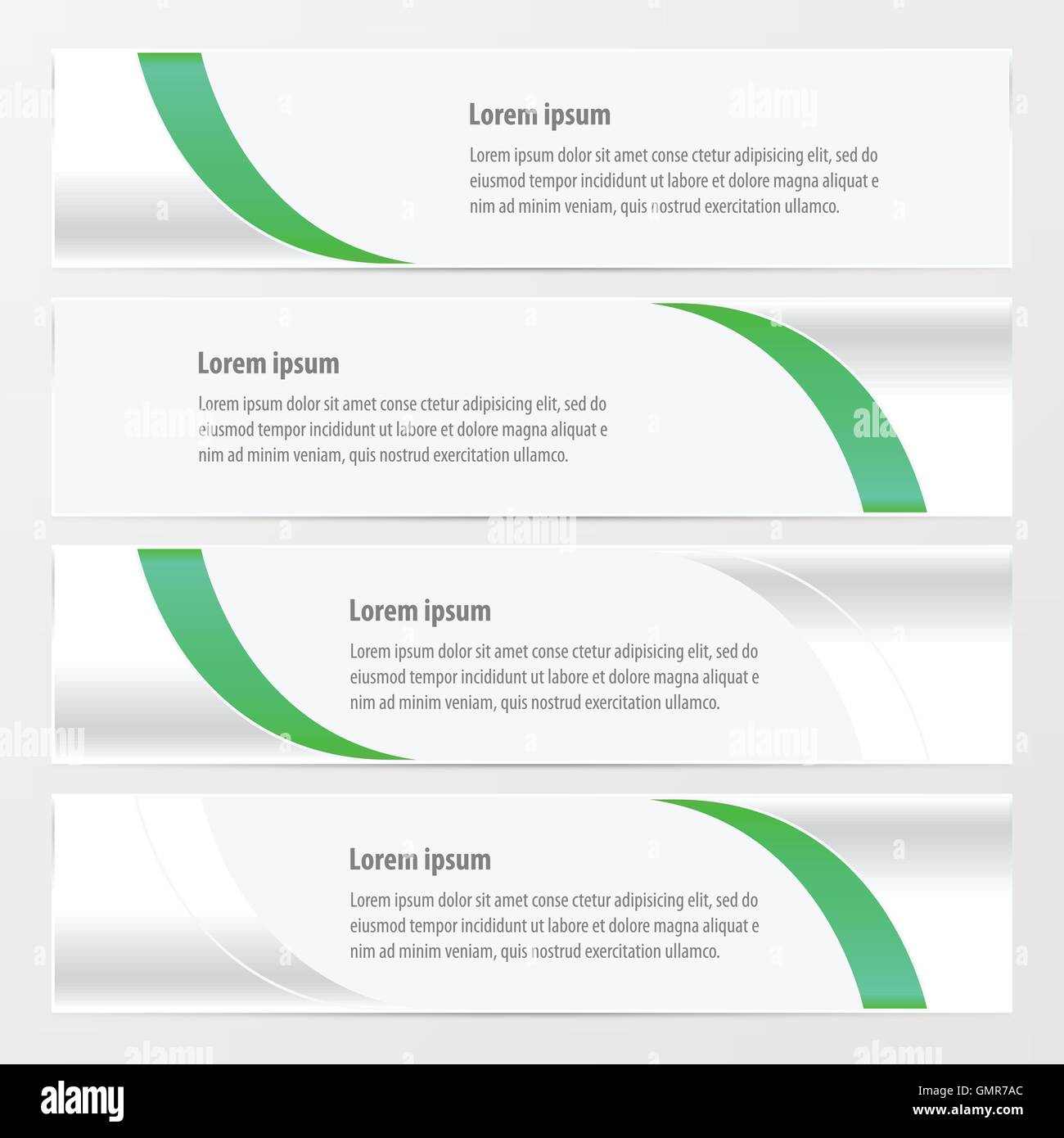 design vector banner green color Stock Vector Image & Art - Alamy