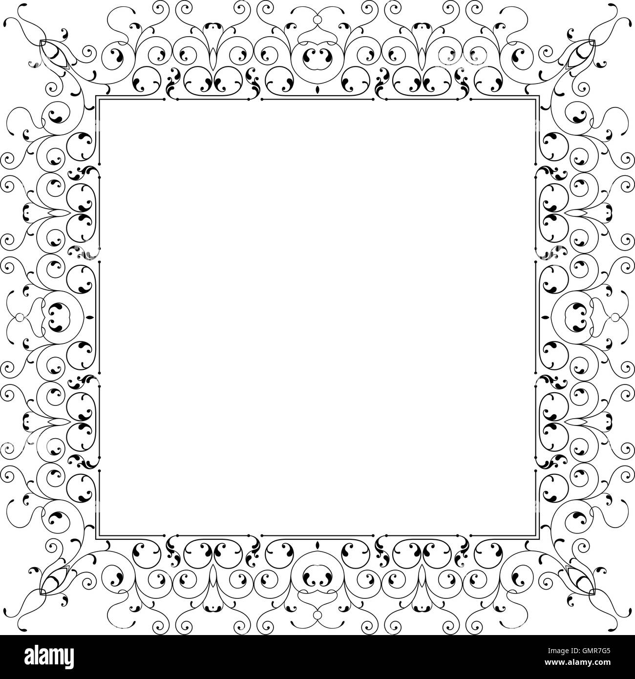Frame Border Design Stock Vector Image & Art - Alamy