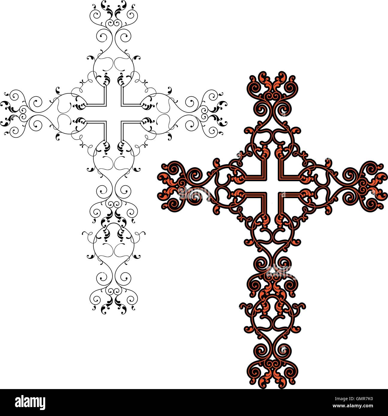 Cross Christian Design Stock Vector Image & Art - Alamy