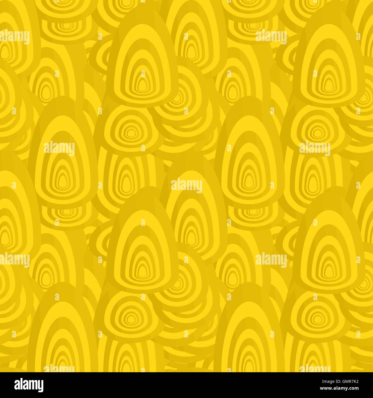 Golden seamless oval shape pattern background Stock Vector Image & Art ...