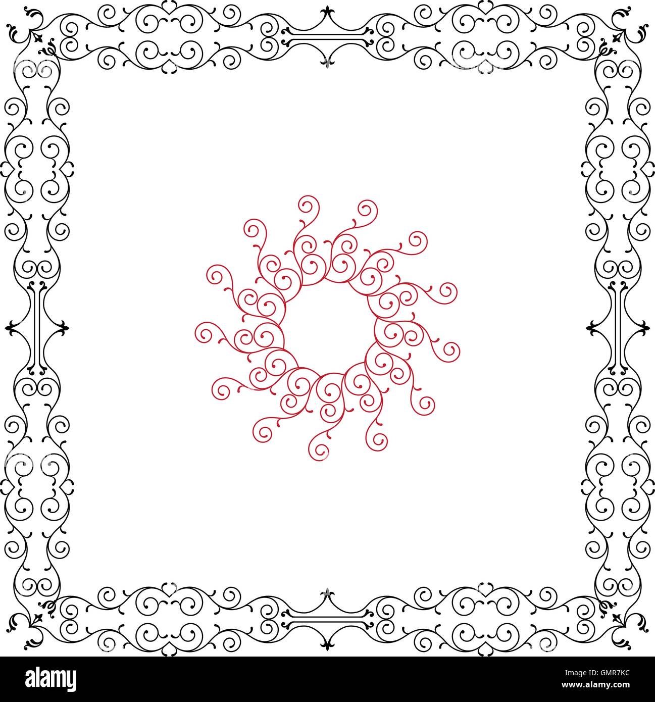 Frame Border Design Stock Vector Image & Art - Alamy