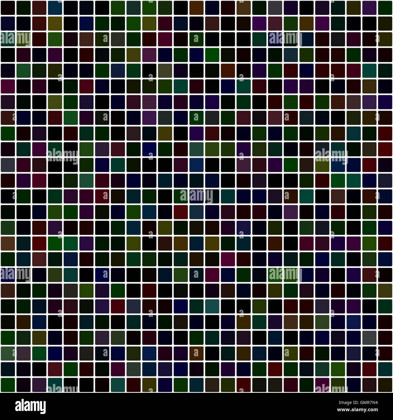 Abstract dark pixelated mosaic Stock Vector Images - Alamy